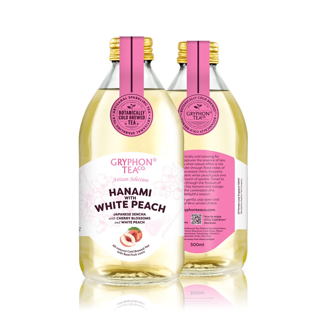 Hanami With White Peach (12 Bottles) – Gryphon Singapore